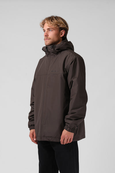 Quilted Rain Coat - Turkish Coffe – RPM Clothing