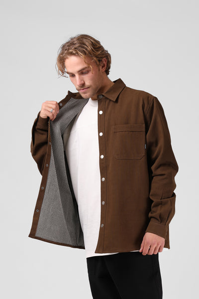 Canvas Jacket - Brown – RPM Clothing